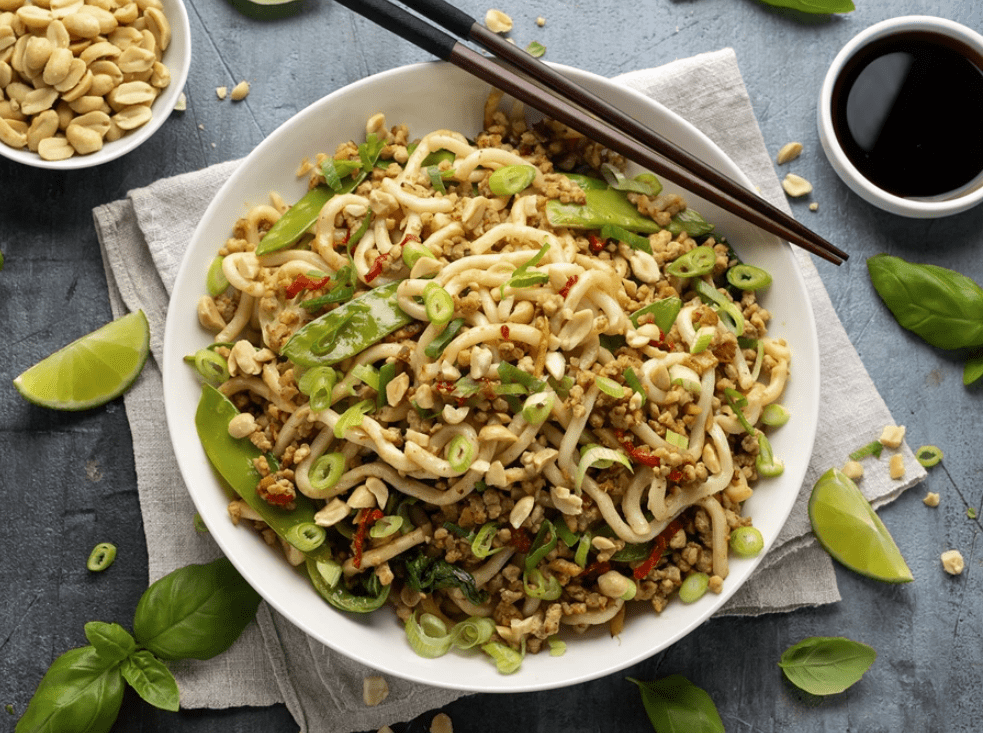 Fried noodles with beef and Pak Choi – HOT WOK